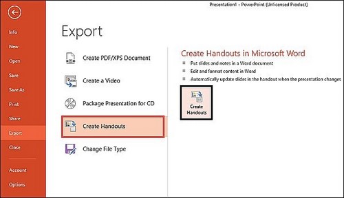 Insert PowerPoint Slides Into Word Powerpoint Converting To Word
