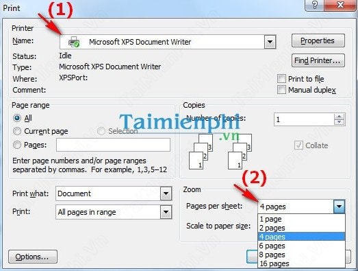 Word How To Print Multiple Pages On One Sheet Of Paper In Word 2003