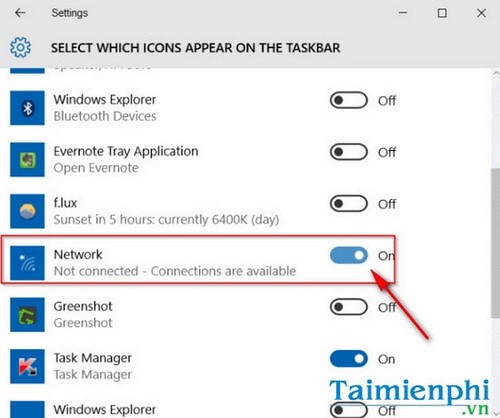 Cách lấy lại biểu tượng Wifi bị mất trên taskbar windows 10