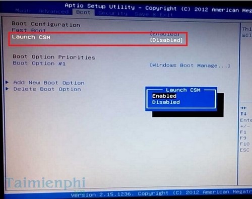 Cách Tắt Chế độ Secure Boot Và Mở Boot Legacy