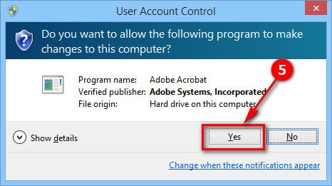 Mở file PDF mặc định bằng Adobe Reader