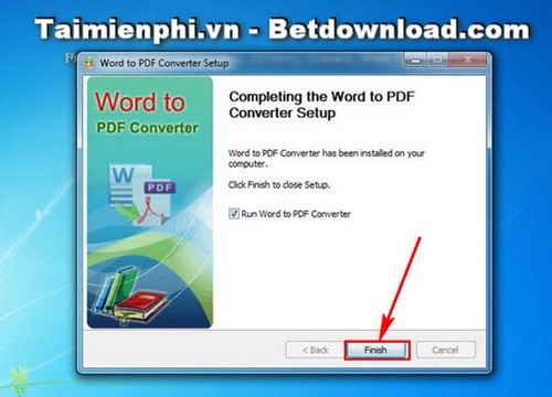 Cài Word to PDF Converter, chuyển file Word sang PDF chất lượng cao