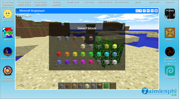 Cách chơi Minecraft trên Emupedia đơn giản nhất