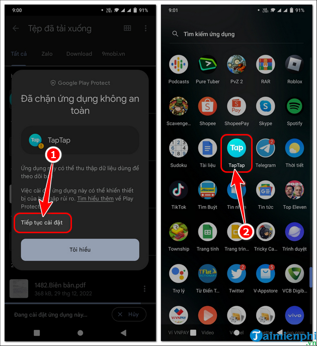 Cách tải TapTap APK cho Android, iPhone và PC