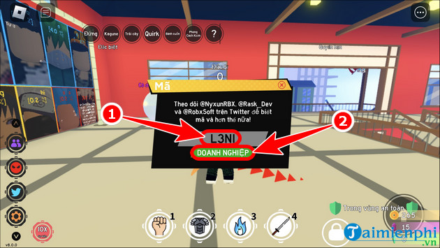 Trọn bộ code Anime Fighting Simulator nhận Chikara Shards miễn phí