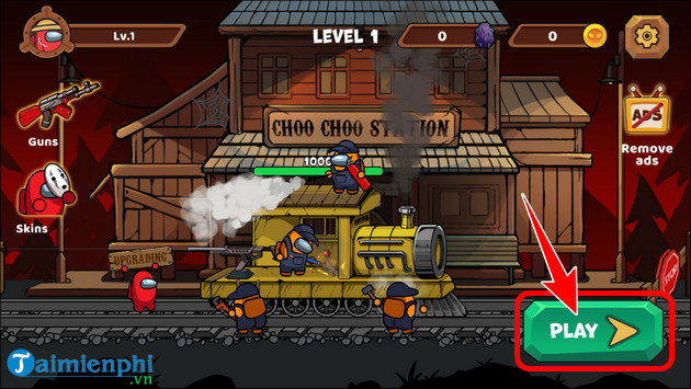 Cách tải và chơi Choo Survival trên điện thoại, máy tính mới nhất