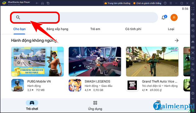 Cách tải Liên Quân Mobile cho PC bằng phần mềm giả lập