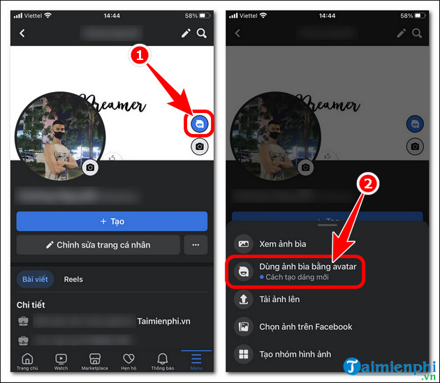Create Stunning Facebook Cover Photos Using Avatars on Your Phone or ...