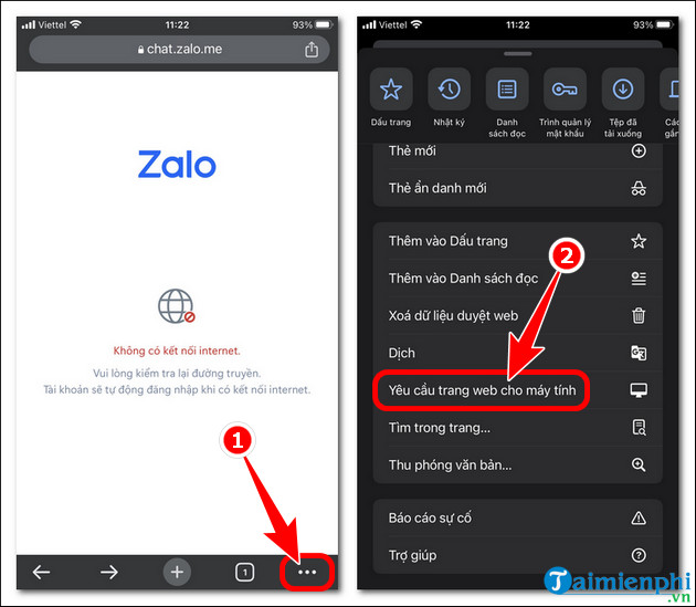 Link Zalo Web (chat.zalo.me) và cách đăng nhập trên máy tính, điện tho
