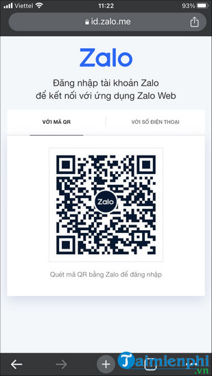 Link Zalo Web (chat.zalo.me) và cách đăng nhập trên máy tính, điện tho