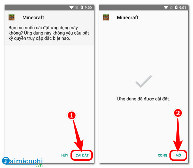 Cách tải Minecraft miễn phí cho máy tính, điện thoại Android, iPhone