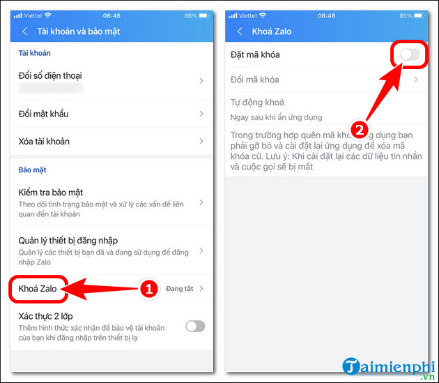Cách khoá ứng dụng Messenger, Zalo trên iPhone, iPad đơn giản nhất