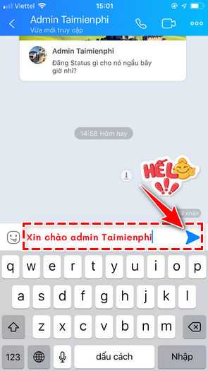 Cách đổi font chữ Zalo khi chat trên điện thoại cực nhanh