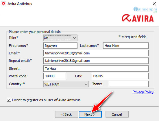 Cách cài Avira, setup Avira Free Antivirus 2020, phần mềm diệt virus c