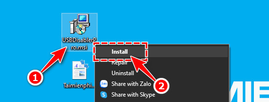 Hướng dẫn khóa cổng USB bằng USB Disabler Pro trên máy tính
