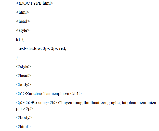 Thuộc Tính Text Trong Css Chiều Cao Kích Cỡ Và Màu Sắc Chữ Css