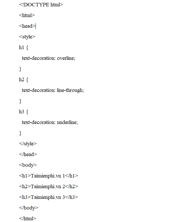Thuộc Tính Text Trong Css Chiều Cao Kích Cỡ Và Màu Sắc Chữ Css