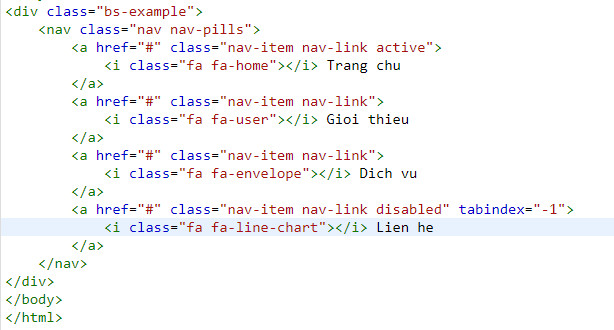Tab và Pill trong Bootstrap, cách tạo và sử dụng