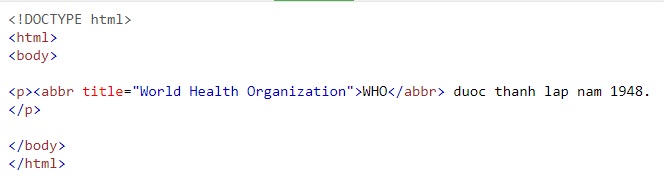 Thẻ quote trong HTML, cú pháp, ví dụ minh họa
