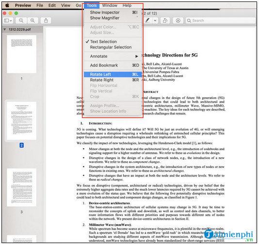 Cách gộp nhiều file PDF thành 1 file PDF duy nhất trên Mac OS X