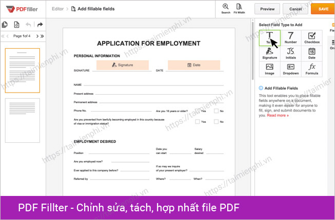 Top 5 công cụ trực tuyến chỉnh sửa file PDF miễn phí