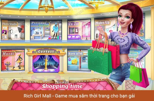 Top game mua sắm, shopping trên điện thoại