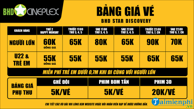 Tổng hợp các rạp chiếu phim tốt nhất tại Hà nội hiện nay