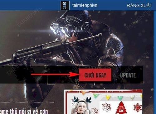 Đăng nhập CF, login game Đột Kích
