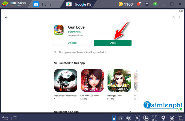 Hướng dẫn tải và chơi game Gun Love trên máy tính bằng giả lập android