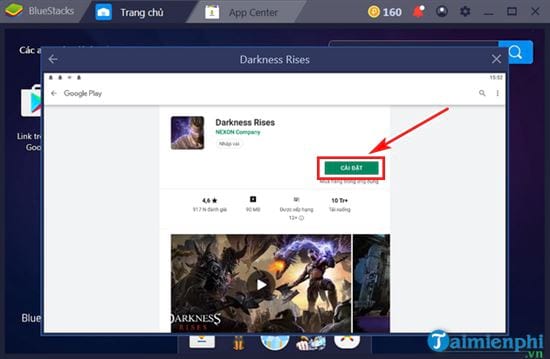 Cách tìm và tải ứng dụng, game trên Bluestacks