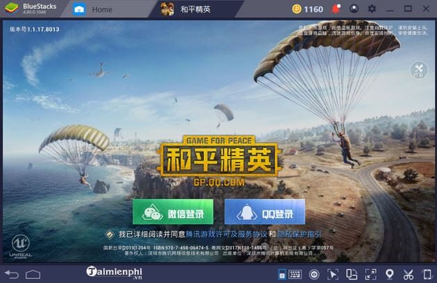 Hướng dẫn cài đặt Game for Peace trên máy tính bằng giả lập android Bl
