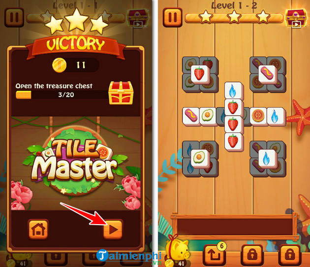Cách tải và chơi game Tile Master trên điện thoại Android, iOS