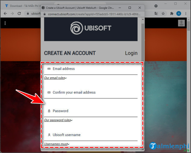 Cách đăng ký Uplay, tạo tài khoản Ubisoft, chơi game độc quyền