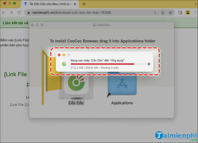 Hướng dẫn cài Cốc Cốc trên Macbook, trình duyệt web nhanh, chất lượng