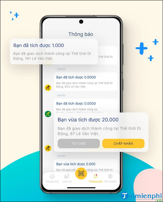 Cách đăng ký tài khoản Quà Tặng VIP, tích điểm, ưu đãi mua hàng tại th