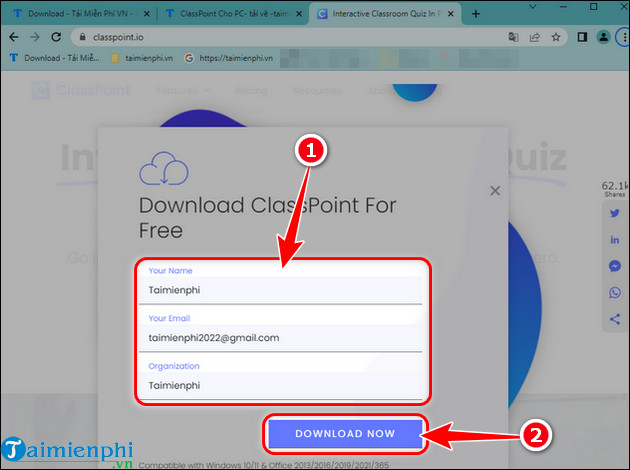 Cách tải và sử dụng ClassPoint trên máy tính PC