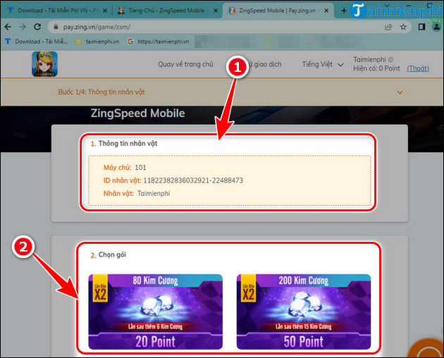 Cách nạp ZingSpeed Mobile an toàn, nhanh và uy tín nhất