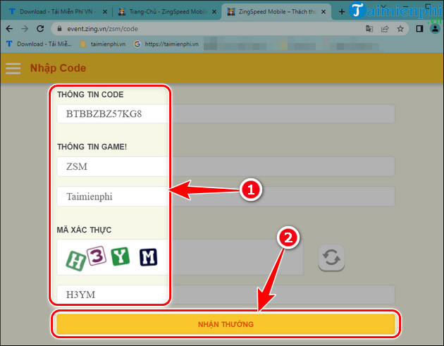 Cách nhập Code ZingSpeed Mobile nhanh nhất
