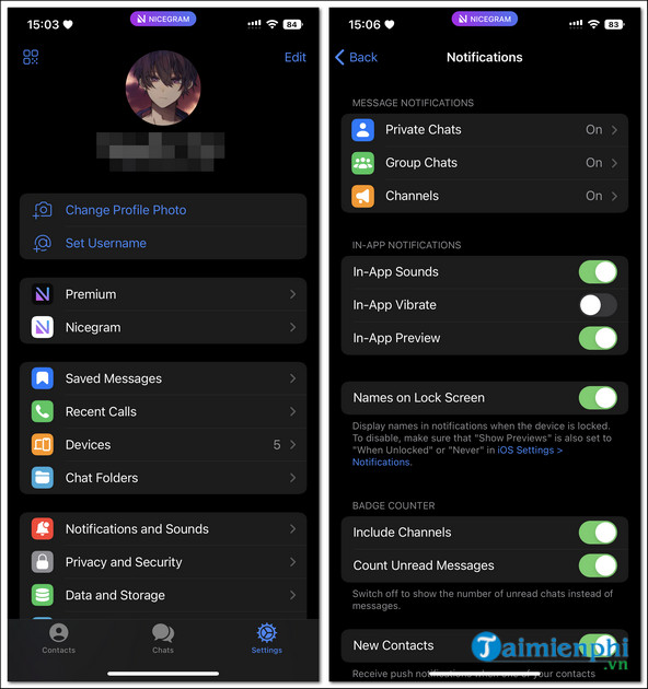 Cách tải Nicegram trên điện thoại Android và iOS