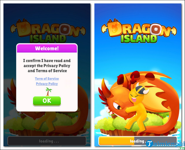 Cách tải và chơi game Dragon Island trên Android, iOS