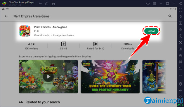 Cách tải và cài Plant Empires Arena Game trên máy tính PC