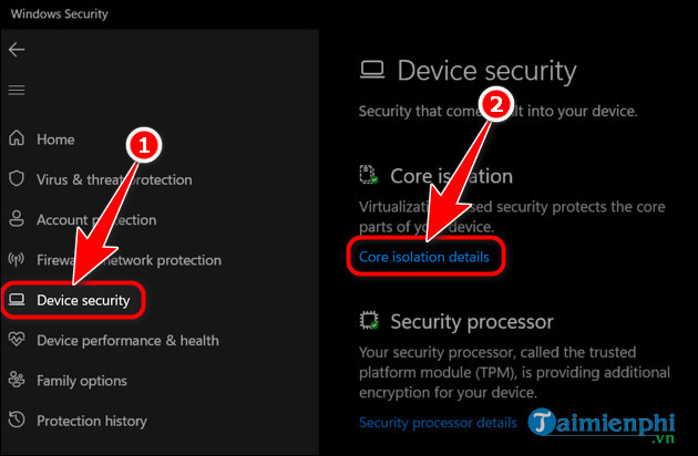 Cách bật tắt VBS Windows 11, tăng hiệu suất trên máy tính