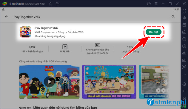 Hướng dẫn chơi Play Together VNG trên Bluestacks, phần mềm giả lập and