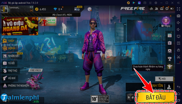 Cách cài đặt phím chơi Free Fire trên NoxPlayer chi tiết nhất