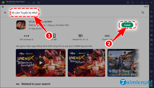 Cách tải và chơi Võ Lâm Truyền Kỳ MAX trên máy tính PC