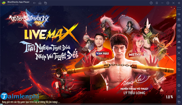 Cách tải và chơi Võ Lâm Truyền Kỳ MAX trên máy tính PC