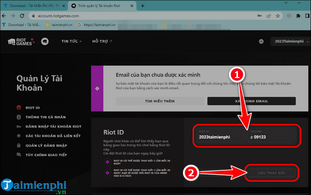 Cách nạp thẻ Liên Minh Huyền Thoại VNG, Riot Games an toàn