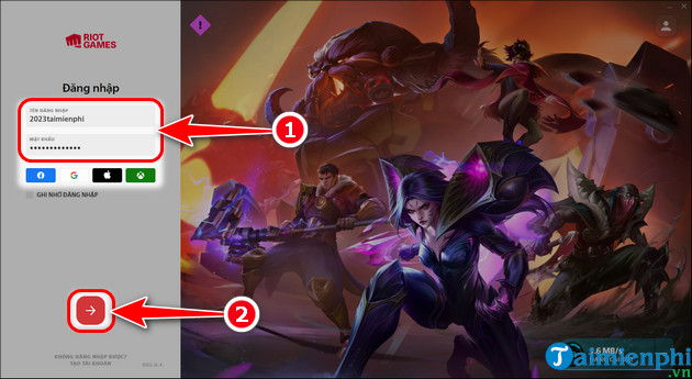 Cách tải Riot Client LOL, cài LMHT trên máy tính PC & MAC