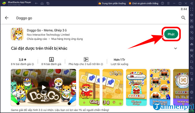 Cách tải và chơi Doggo Go trên máy tính PC