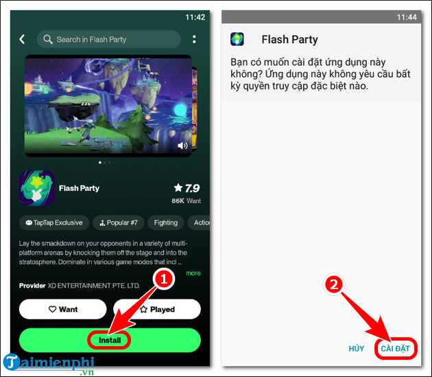 Cách Tải Và Cài Flash Party Trên Android Iphone Tại Việt Nam